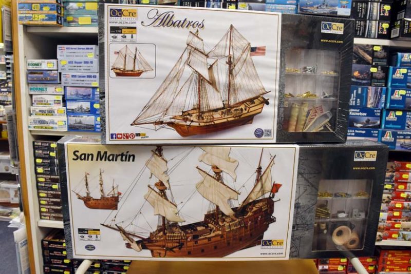 De Houtloods modelbouw - plastic bouwdozen en houten schepen - De ...